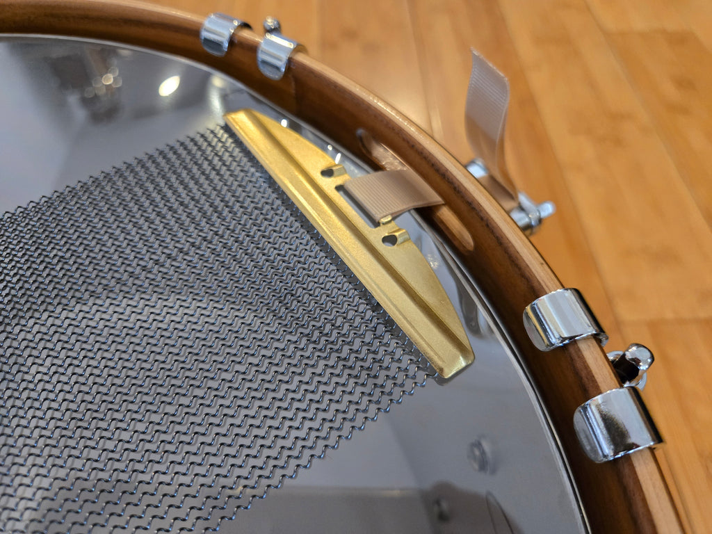 Snares - Dunnett Classic Drums 7x14 Stainless Steel w/Hybrid MetalWood ...